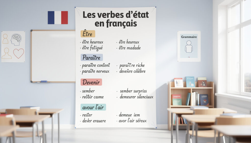 Quels sont les 20 verbes d'état que chaque étudiant en français devrait ...